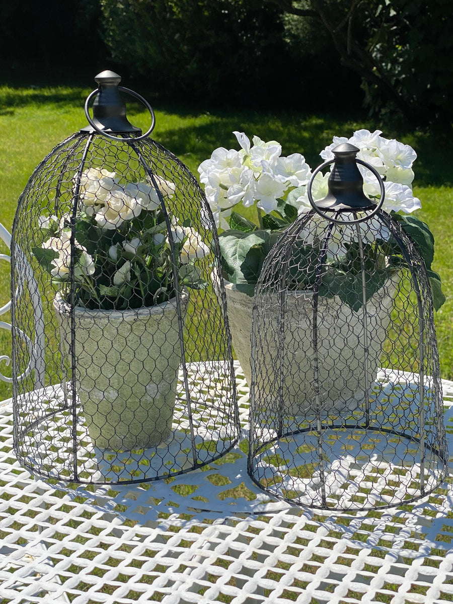 Rustic Metal Mesh Dome – Rose and Ivy Interiors